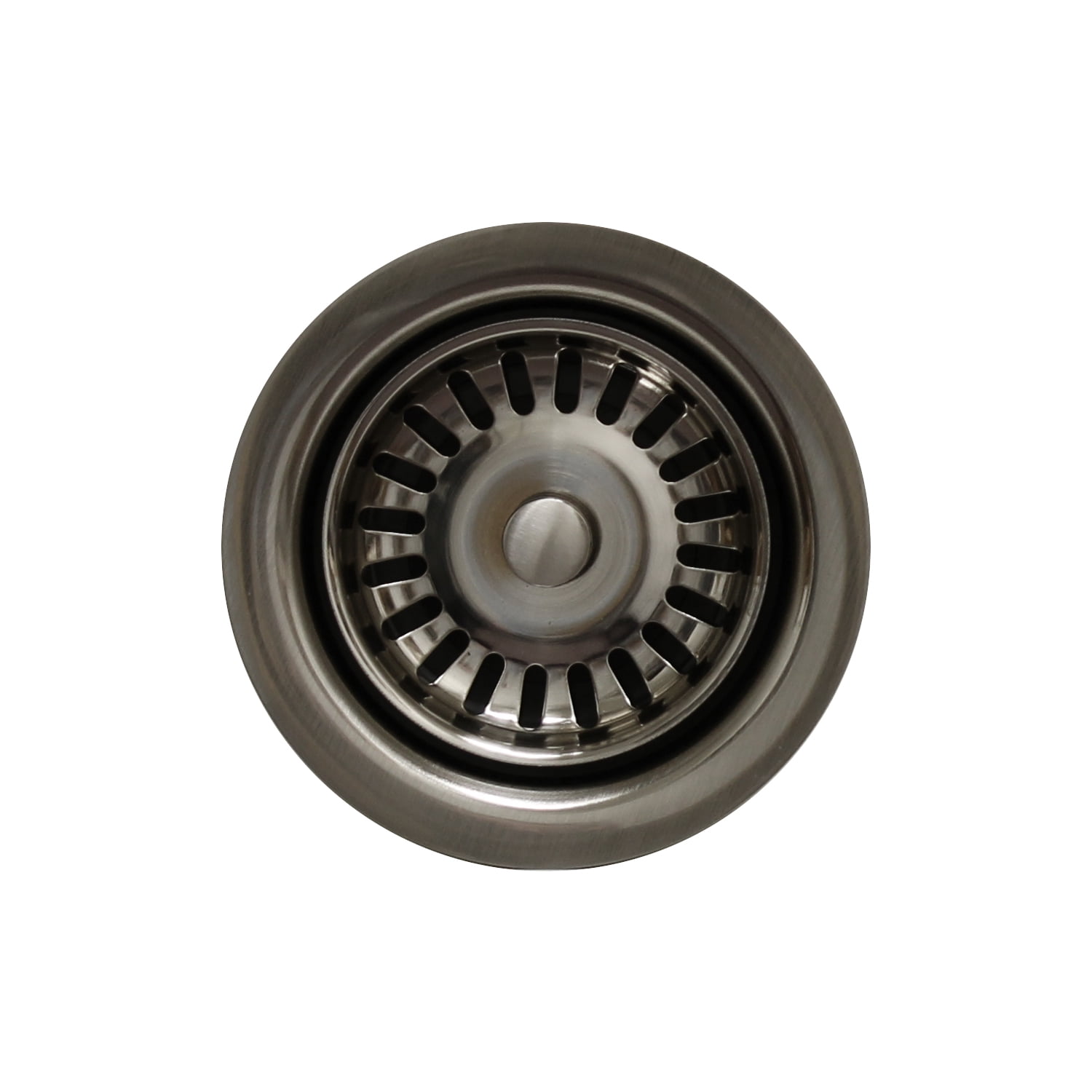 Whitehaus 3 1/2" Waste Disposer Trim with Matching Basket Strainer for ...