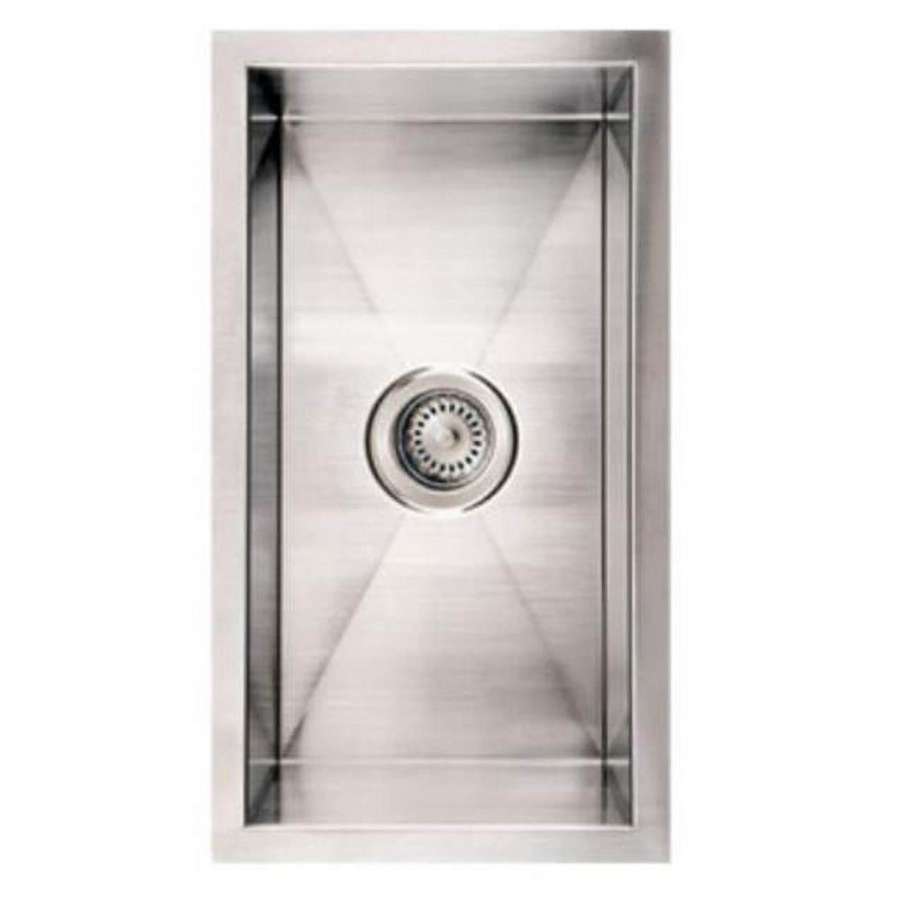 Whitehaus Collection 12 in. Noahs Collection commercial single bowl ...