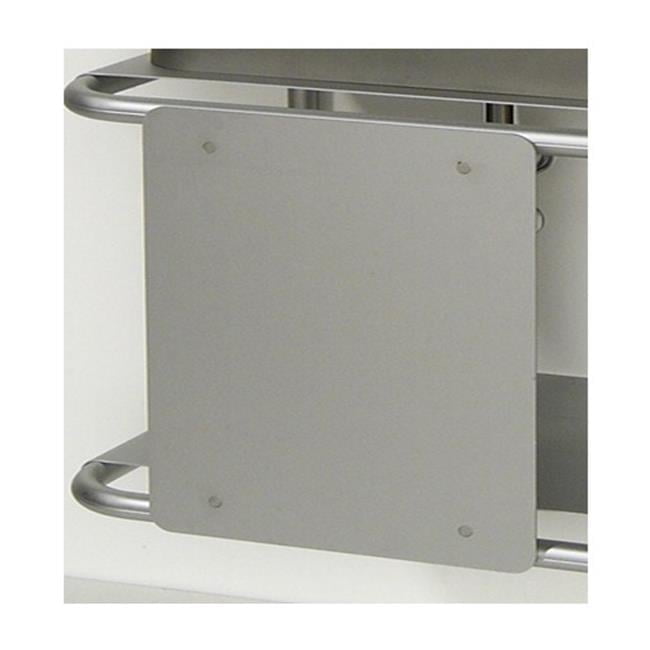 Whitehaus Collection Aeri Square Sliding Door for Dual-Shelf Aluminum ...