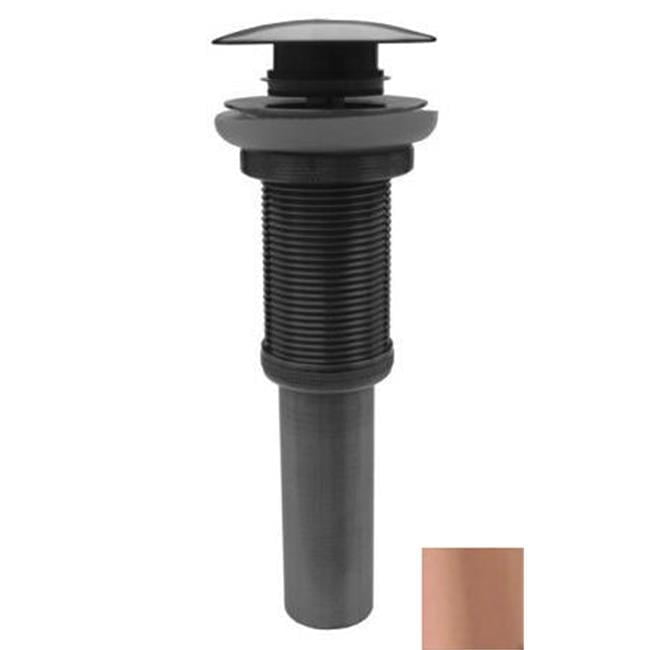 Whitehaus Collection Decorative Pop-Up Mushroom Drain with Overflow ...