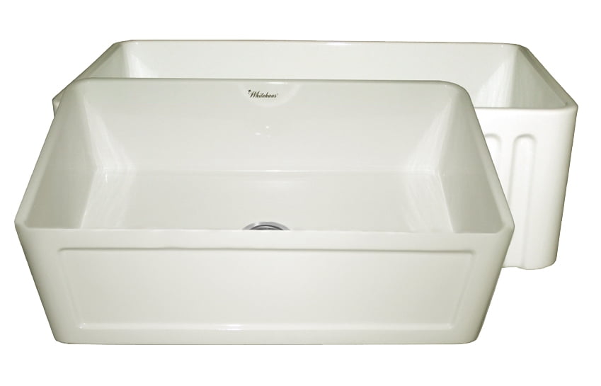 Reversible 30 in. Fireclay Farmhaus Kitchen Sink (Biscuit) - Walmart.com
