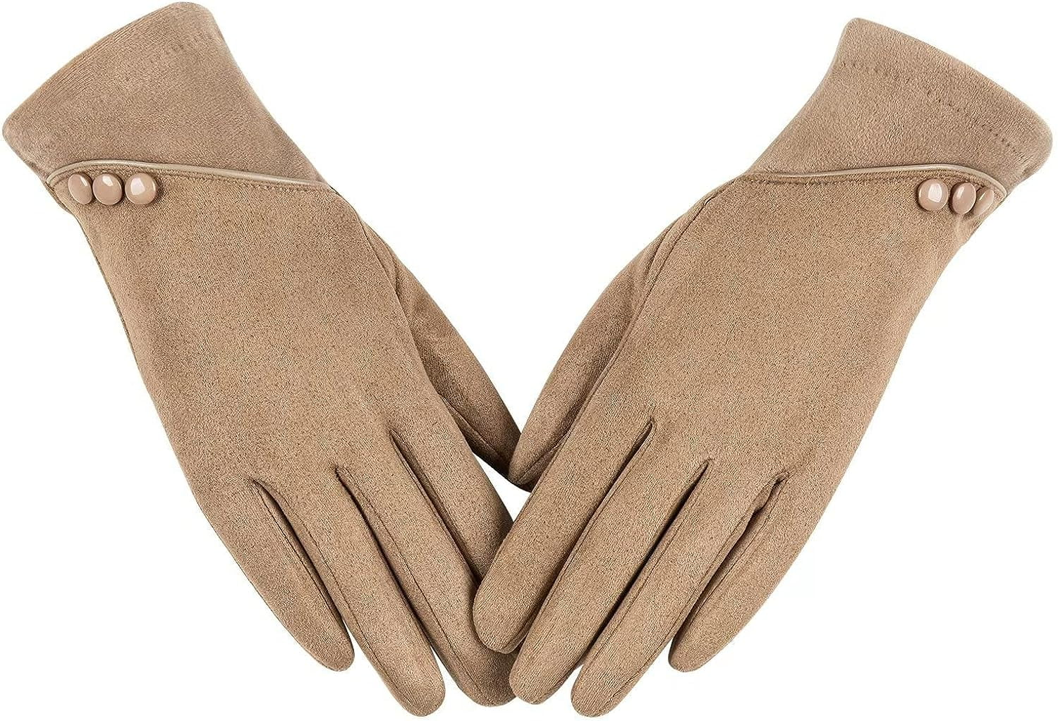 Whiteleopard, Women's Winter Gloves, Sensitive Touch Screen, Size 9in ...