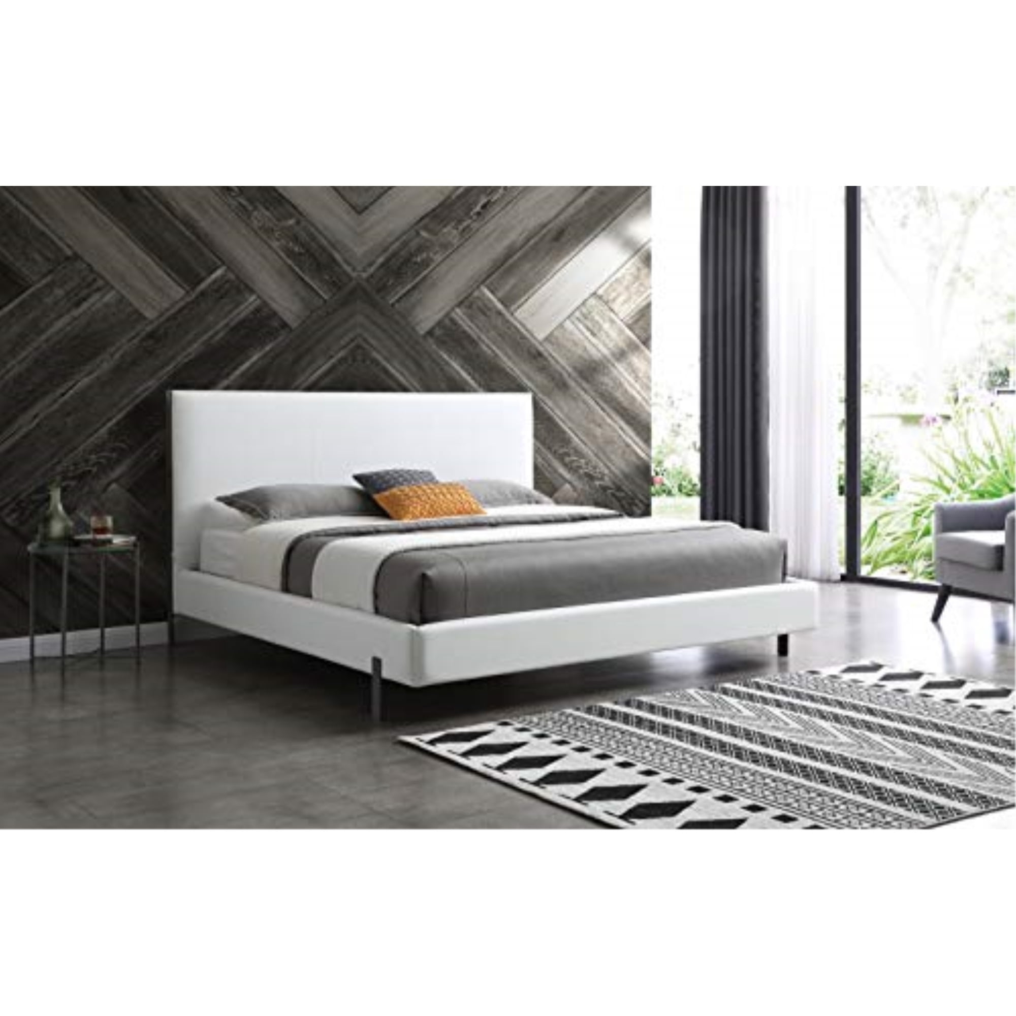 Whiteline Modern Living Hollywood King Bed - Walmart.com
