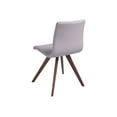 Whiteline Modern Living Taupe Olga Contemporary Faux Leather Dining ...
