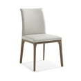 Whiteline Modern Living White Stella Contemporary Faux Leather Dining ...