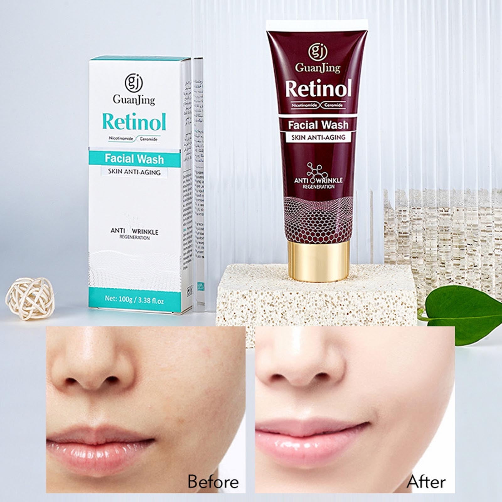 Whitening Facial Cleanser | Brightening & Purifying Face Wash – Deep ...