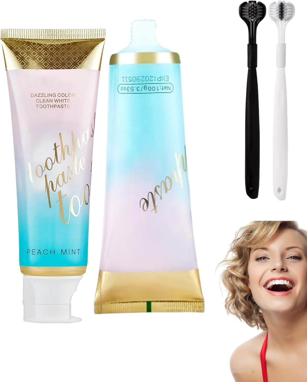 Whitening Toothpaste,Complete Care Toothpaste,Remove Tartar and freshen ...