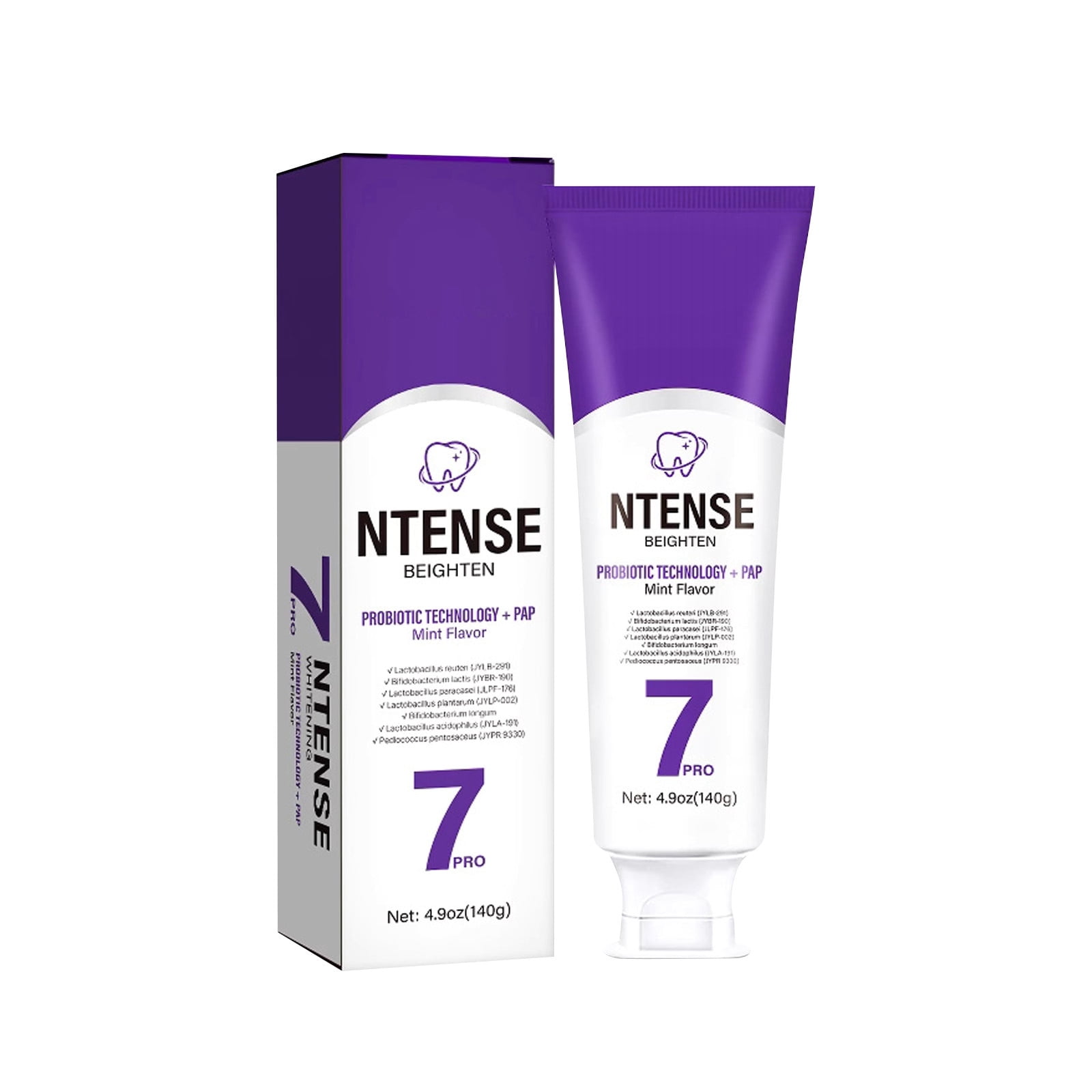 Whitening Toothpaste,Fresh Breath Toothpaste,Purple Toothpaste Whitens ...