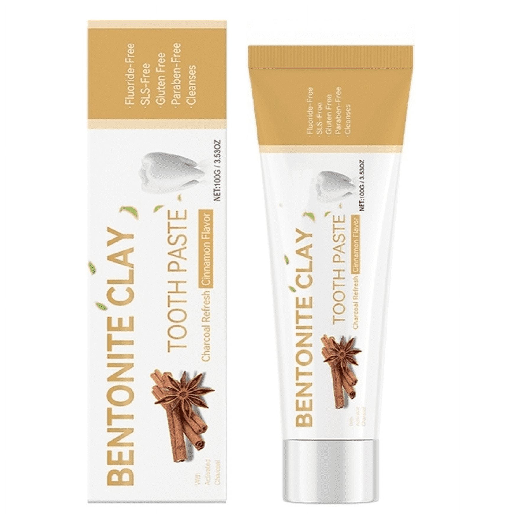 Whitening Toothpaste,Fresh Breath Toothpaste,Volcanic Ash Bentonite ...
