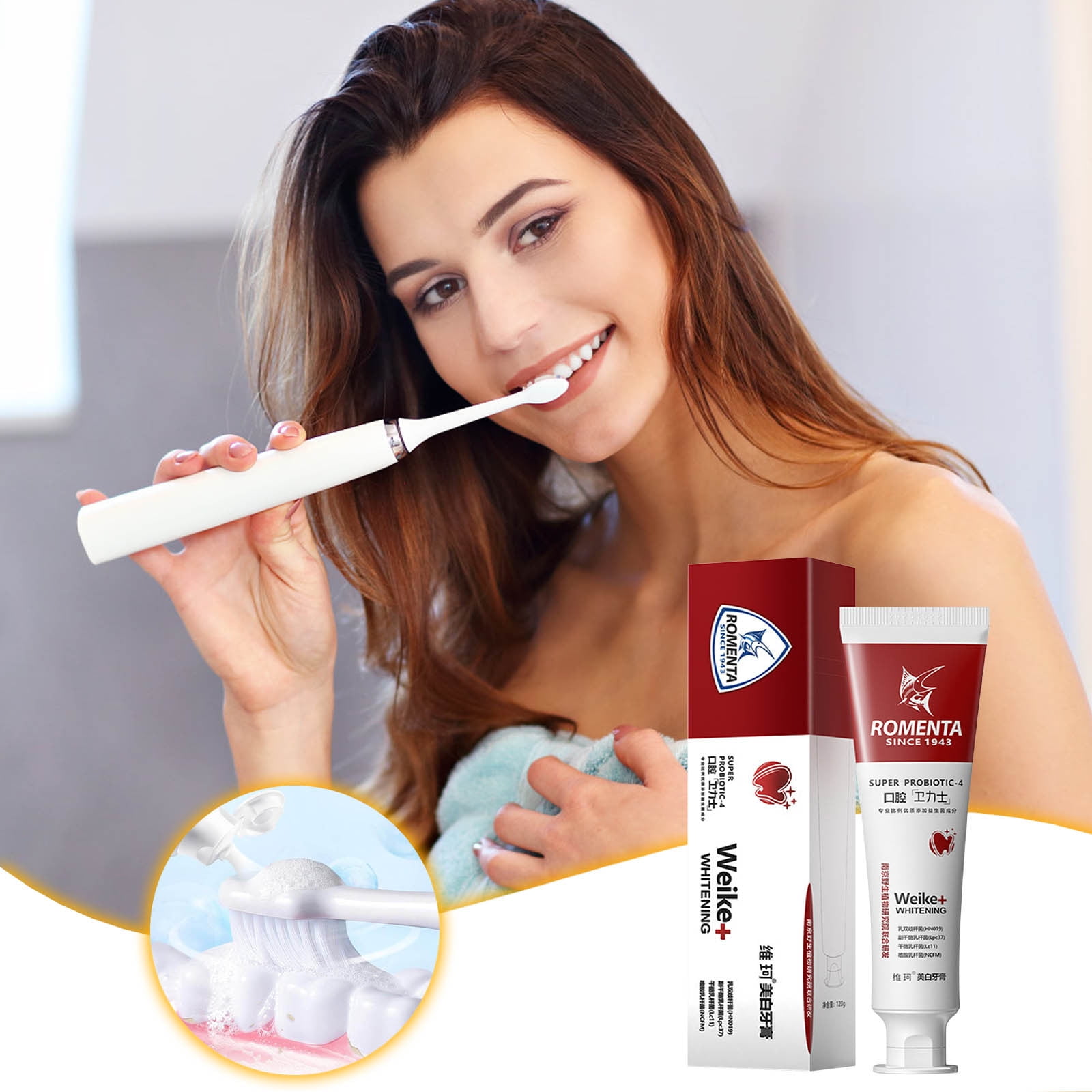 Whitening Toothpaste for Sensitive Teeth | Probiotic Formula | Zen Mint ...
