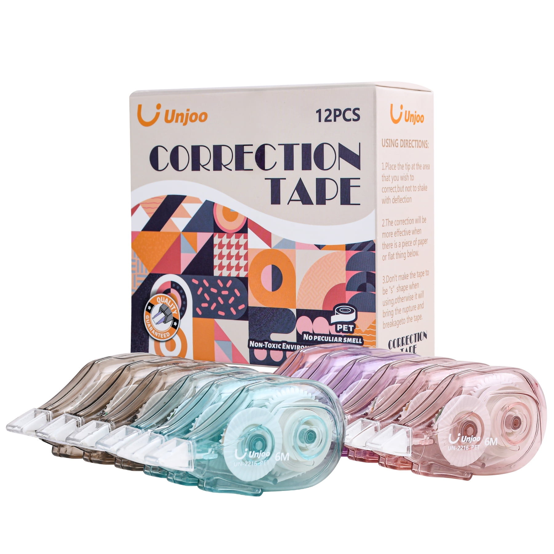 Whiteout Correction Tape, Easy To Use Applicator for Instant ...