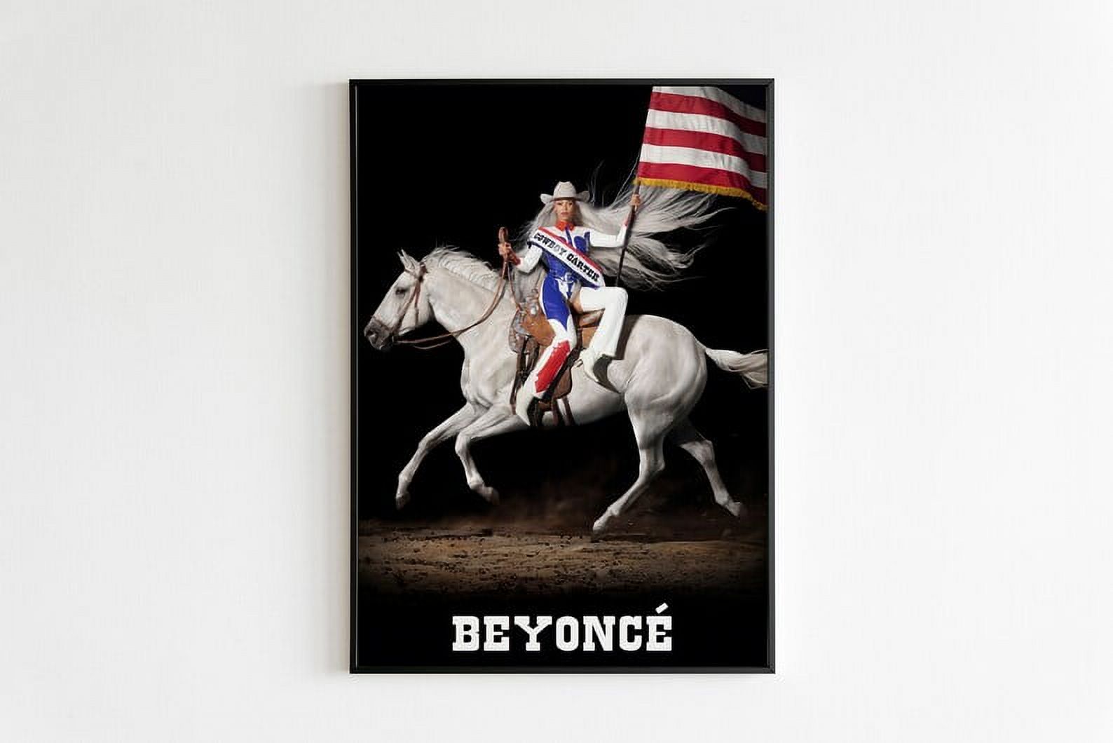 Whitepeak Art Beyonce Cowboy Carter Poster, Beyonc& Cowboy Carter ...