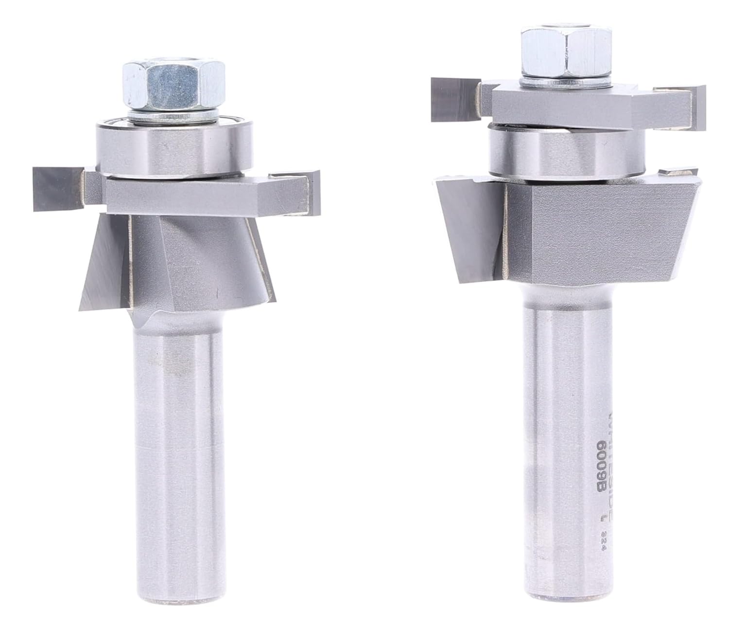 Whiteside 6009 15° Shaker Cabinet Door Router Bit Set, 1/2" Shank, for ...