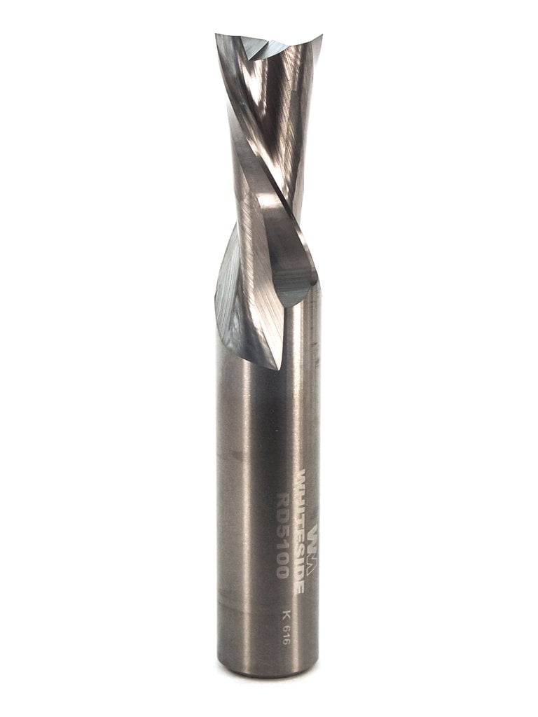 Whiteside RD5100 Down Cut Spiral Router Bit for Woodworking - 1/2"SH, 1 ...