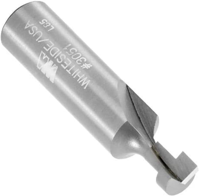 Whiteside Router Bits 3053 Keyhole Bit with 1/2-Inch Large Diameter and ...