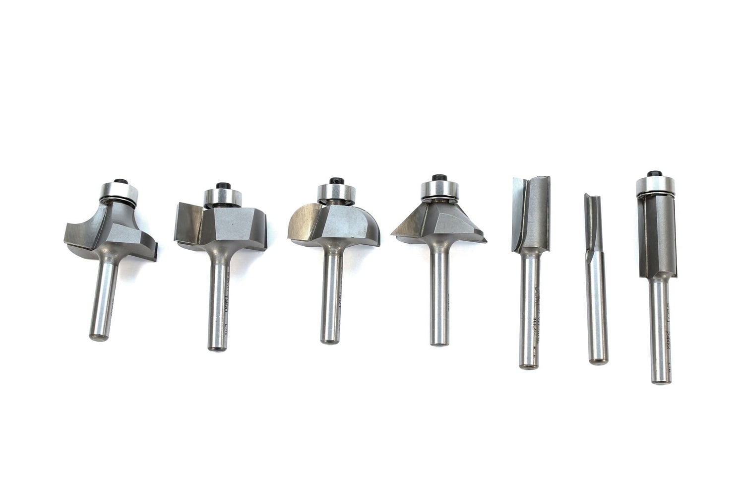 Whiteside Router Bits 402 Basic Router Bit Set, with 1/4" Shank, Retail ...