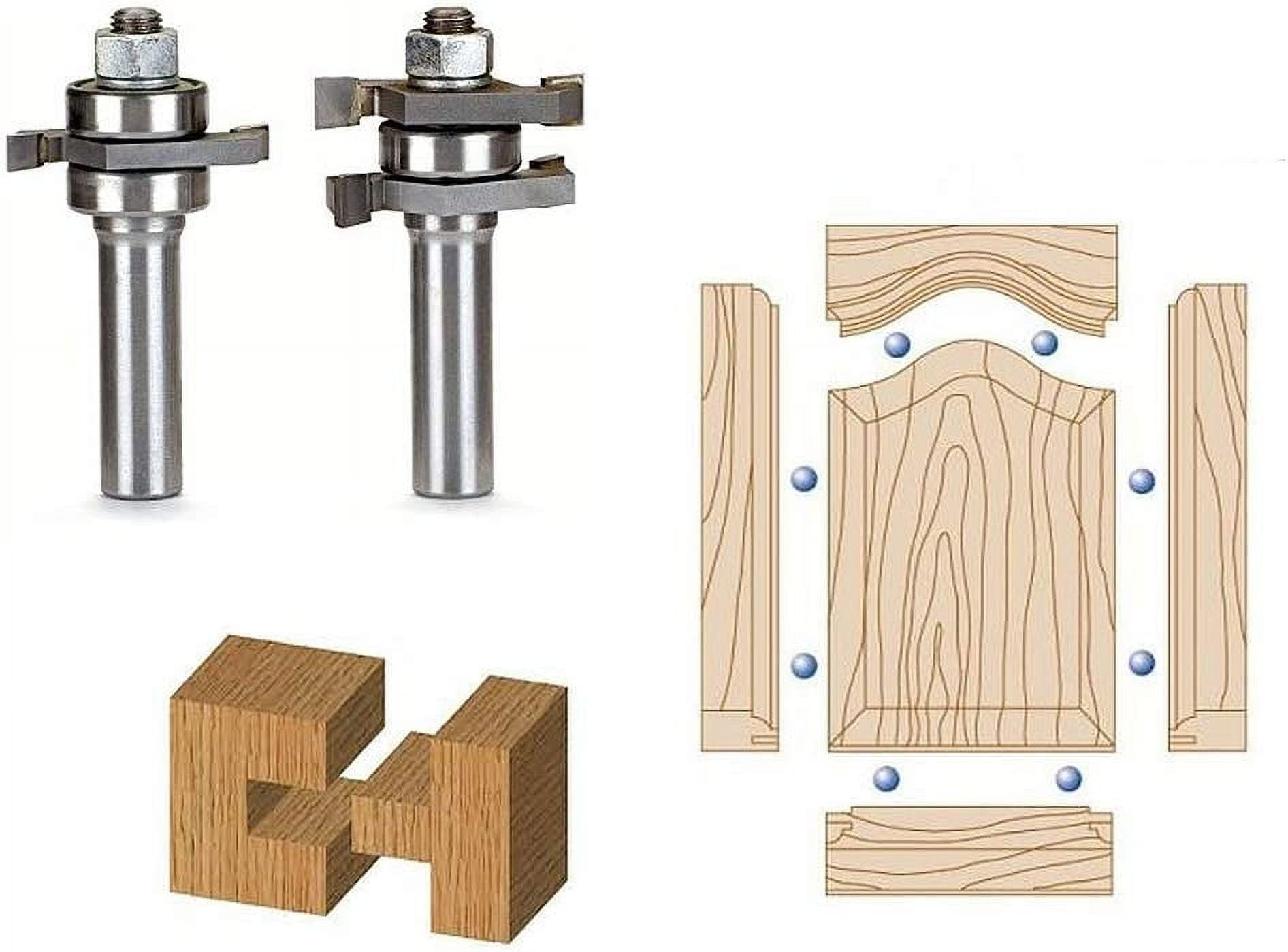 Whiteside Router Bits 5990 Shaker Straight Stile and Rail Set for ...