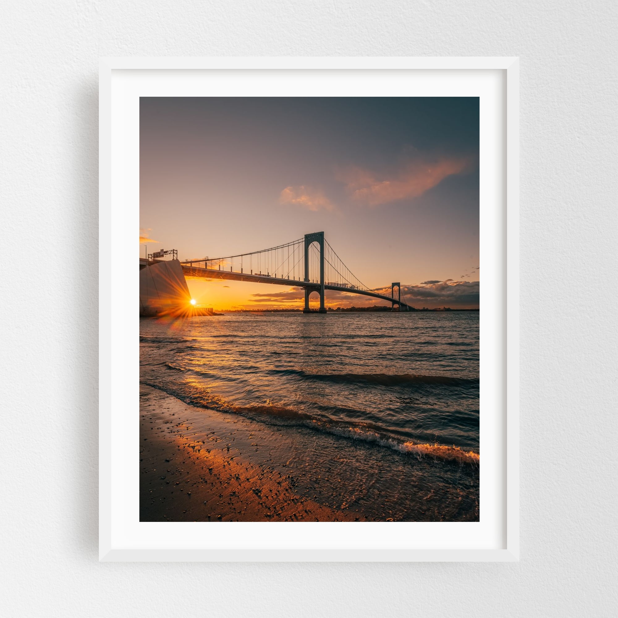 Whitestone Bridge 01 - Bronx New York Photography Bridge Sunset Coast ...