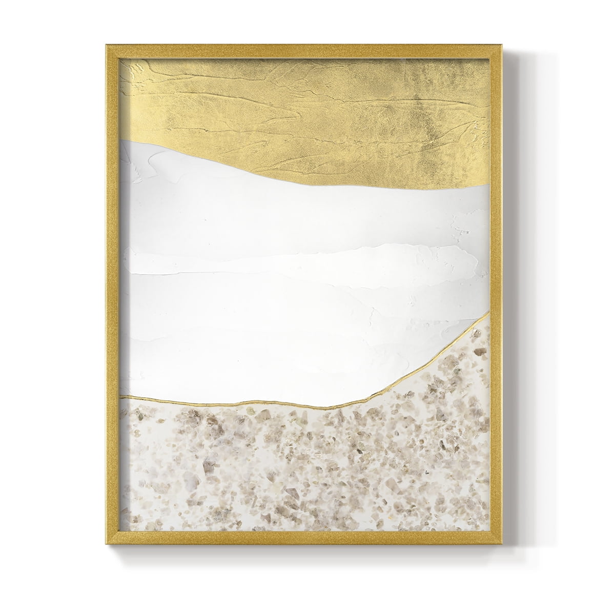 Whitestone II Framed Print in Gold Solid Wood 22 x 28 Framed Print ...
