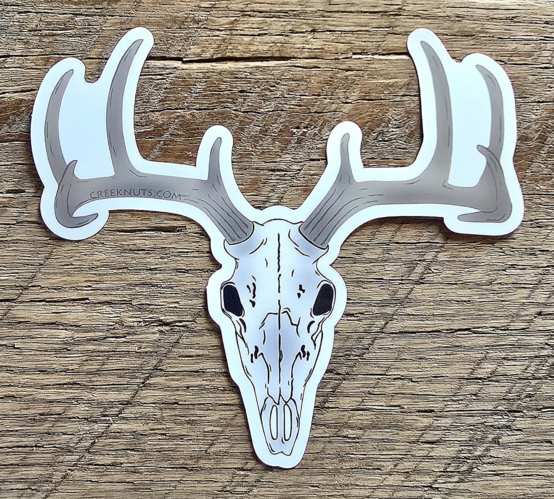 Whitetail Euro Mount Sticker Decal - Walmart.com