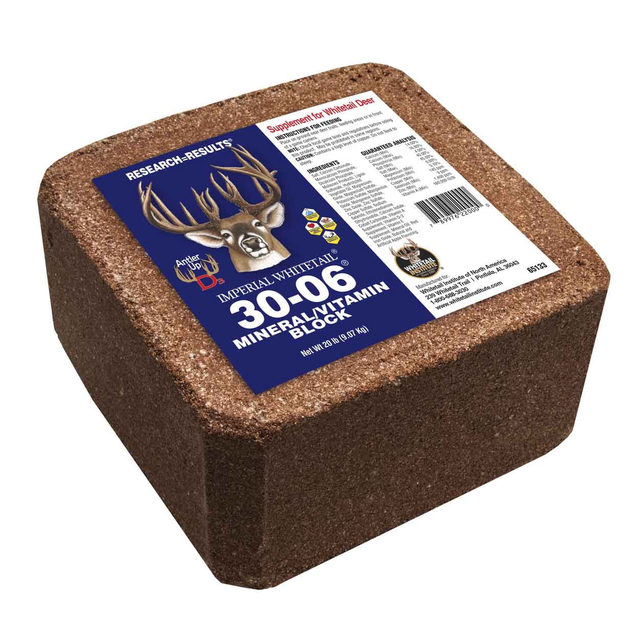 Whitetail Institute 30 06 Mineral Block - Walmart.com