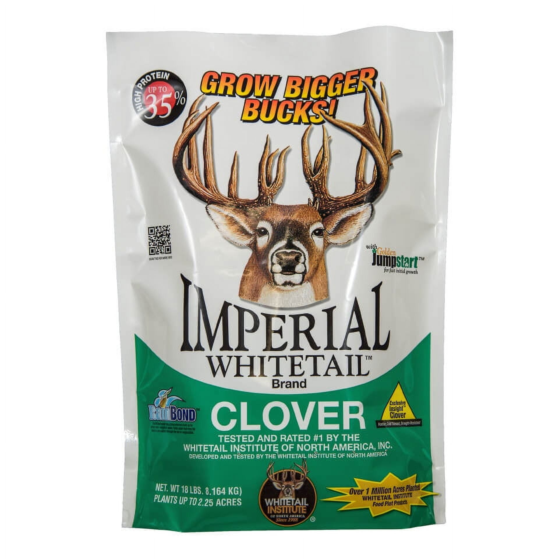 Whitetail Institute Imperial Clover - 1,800 lbs. - Pallet of 100, 18lb ...