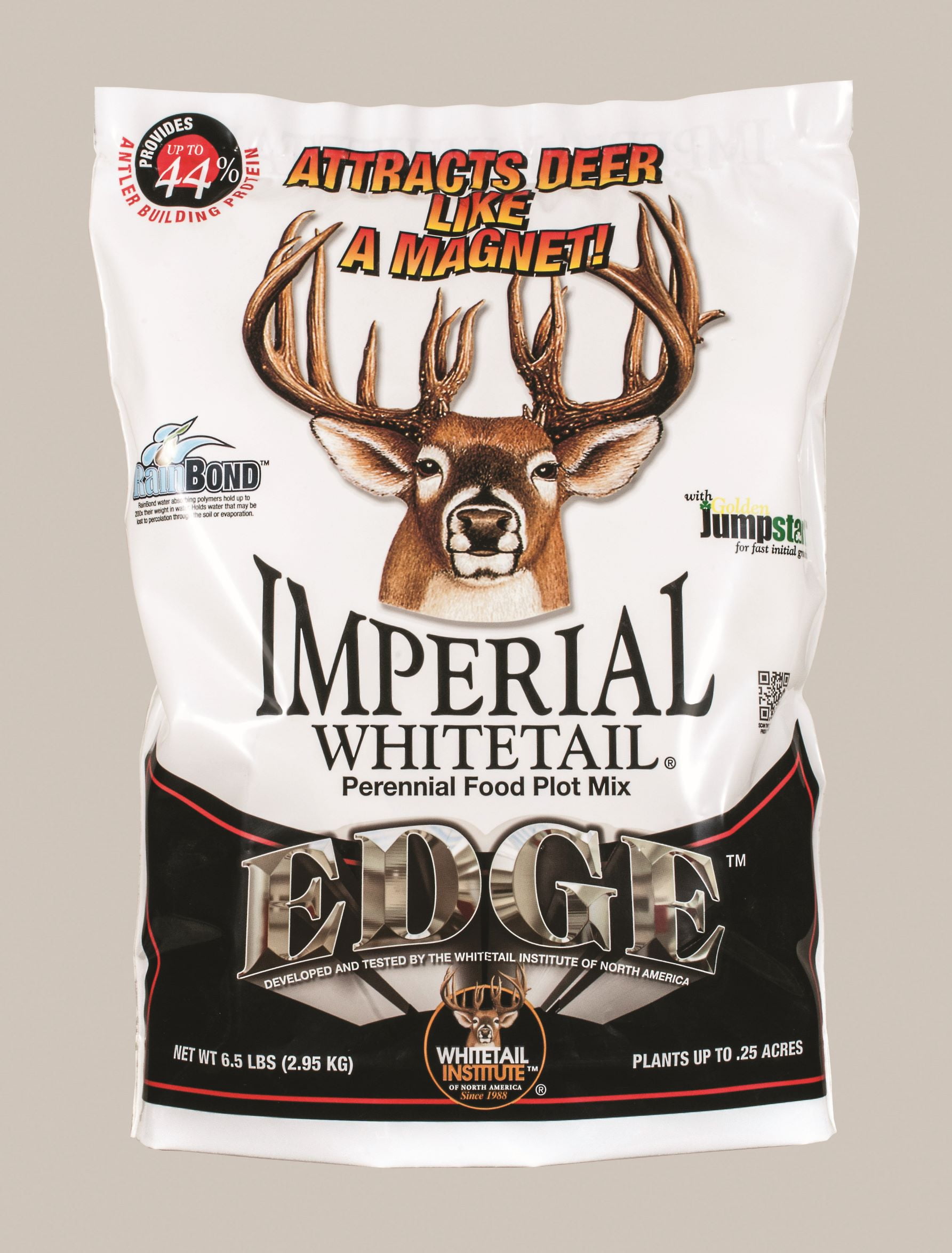 Whitetail Institute Imperial Edge Deer Feed, Grow Food Plot Seed Blend ...