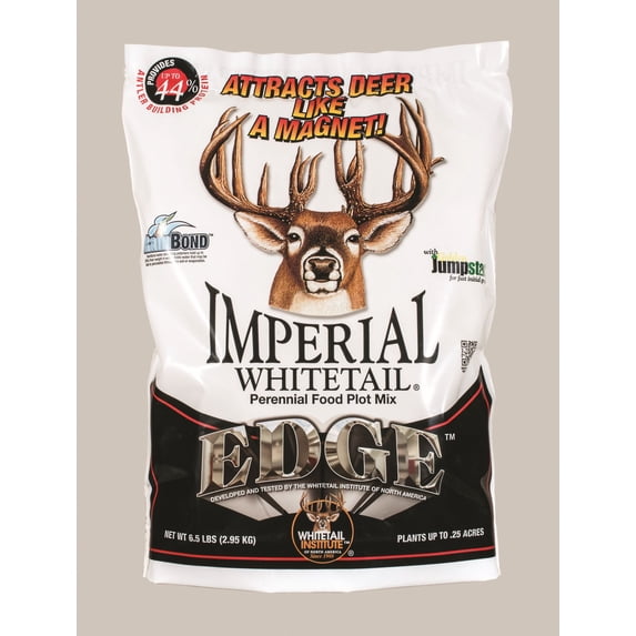 Whitetail Institute Imperial Edge Deer Feed, Grow Food Plot Seed Blend ...