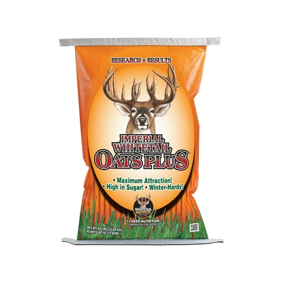 Whitetail Institute Whitetail Oats Plus Annual Food Plot Seed 45lb ...