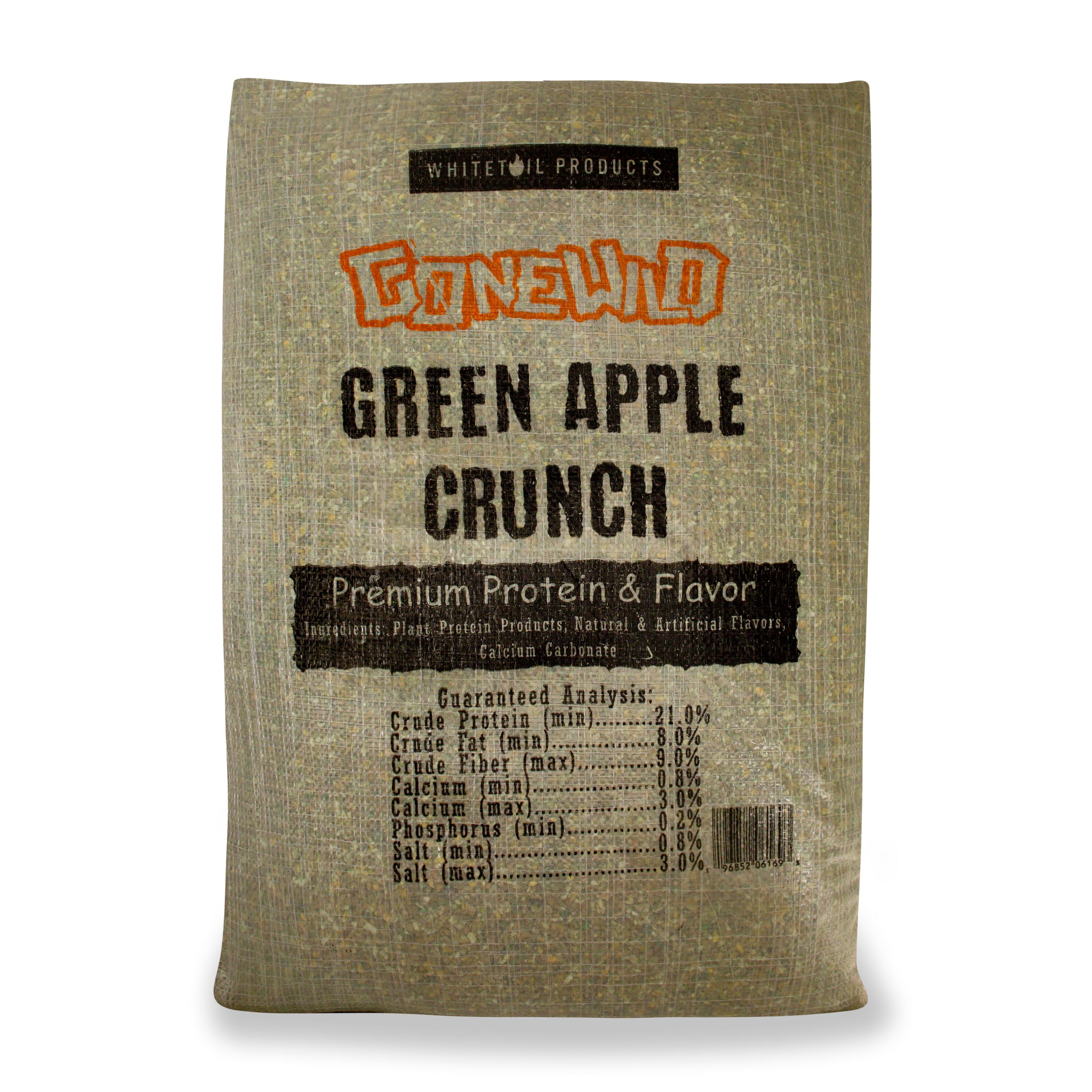 Whitetail Products Gone Wild, Green Apple Crunch Deer Attractant, 40 LB ...