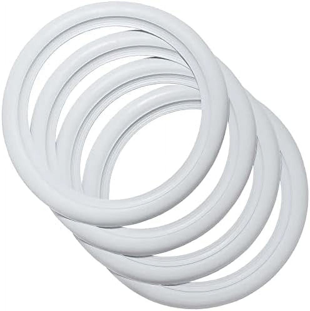 Whitewall Tires Topper 4X 14 Wheel White Wall Port-O-Wall Rubber ...