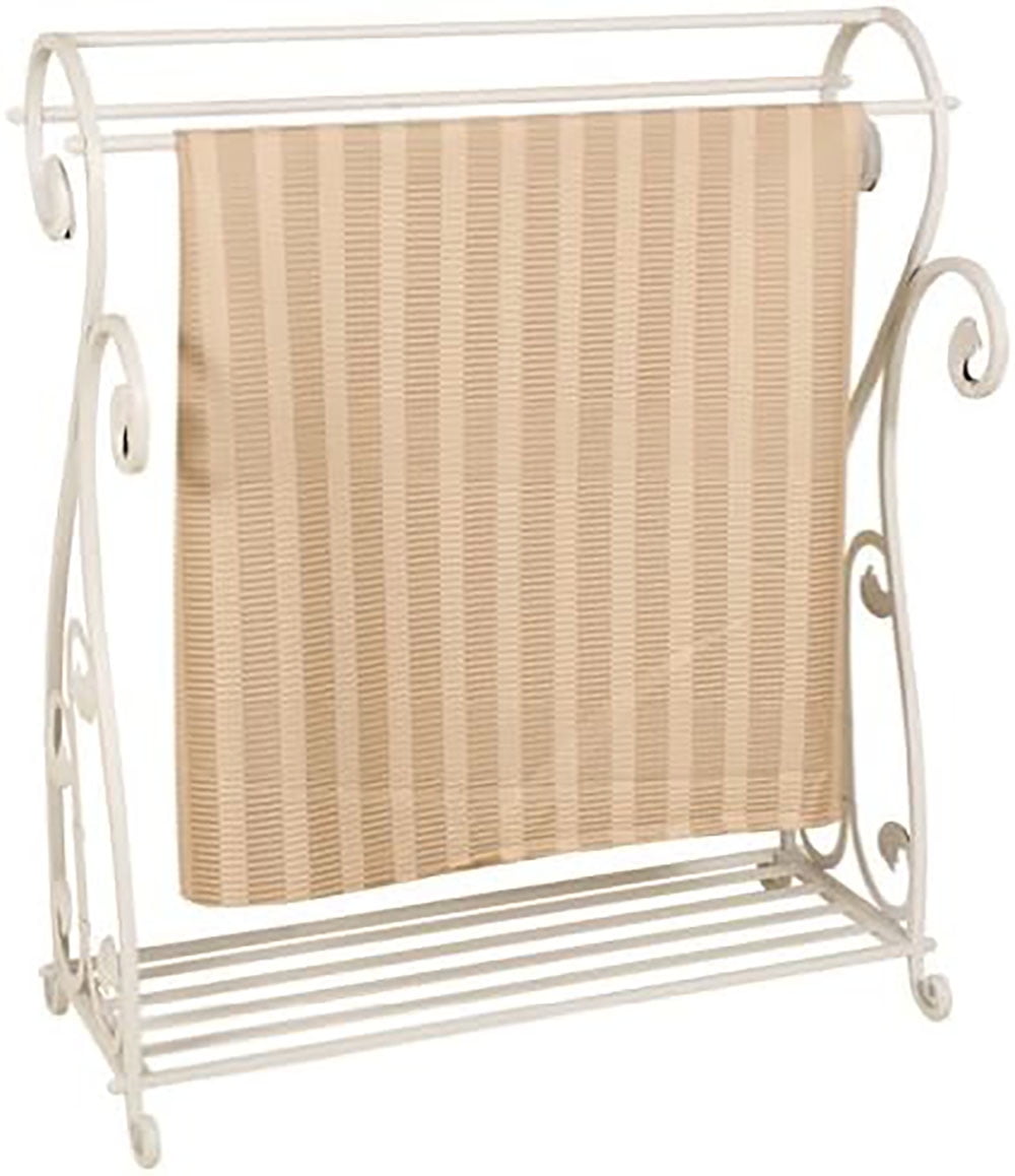 Whitewash Metal Quilt Rack - Walmart.com