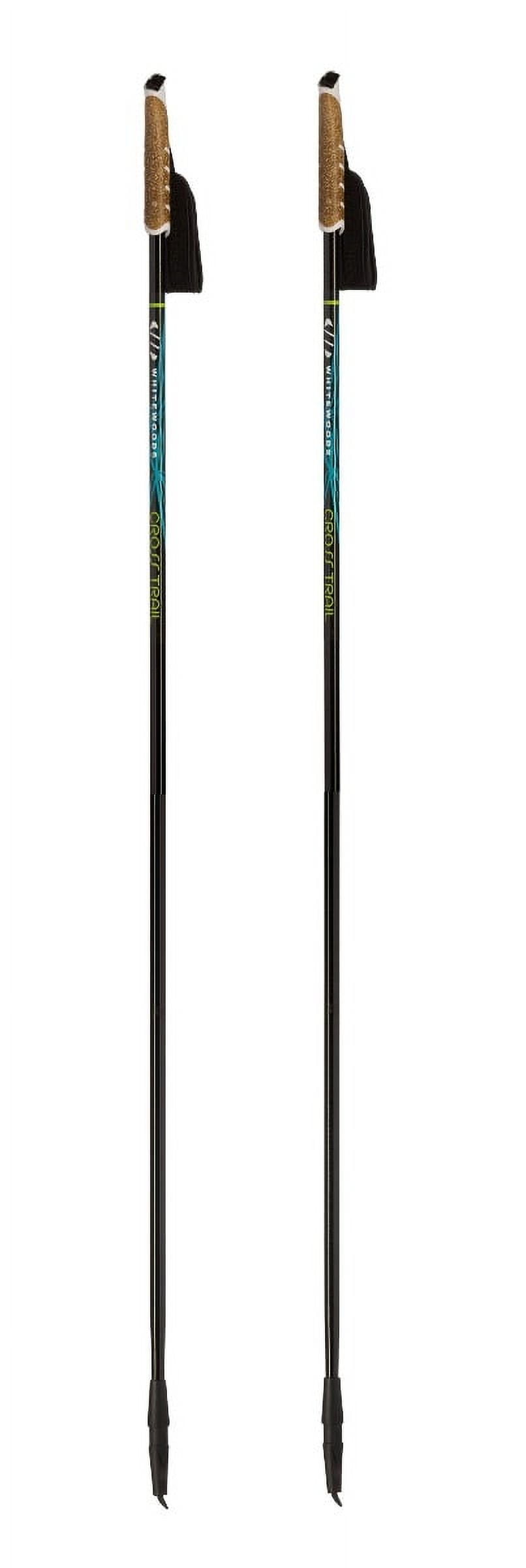 Whitewoods Cross Trail Junior Kids Cross-Country Nordic Ski Poles (60cm ...
