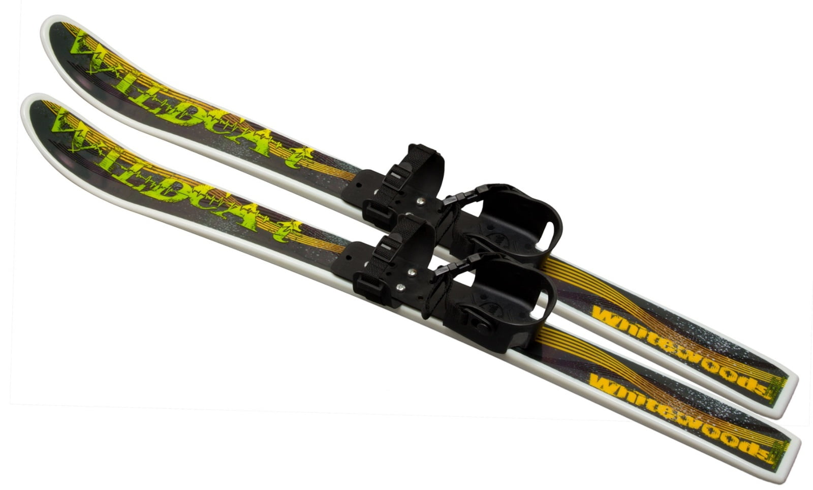 Wildcat Kids 95cm Junior Cross Country Ski Set, Waxless Base, Ages 4-8 ...