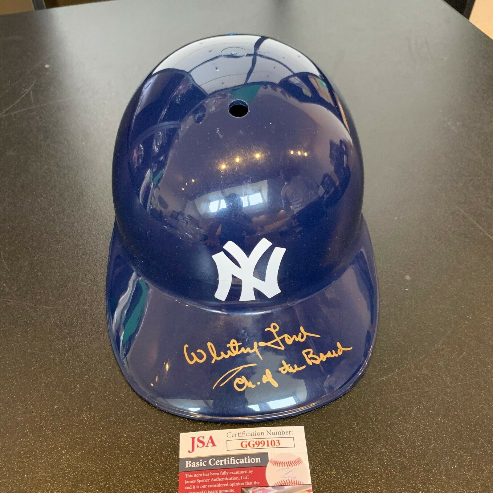 Whitey Ford "Chairman Of The Board" Signed Inscribed New York Yankees ...