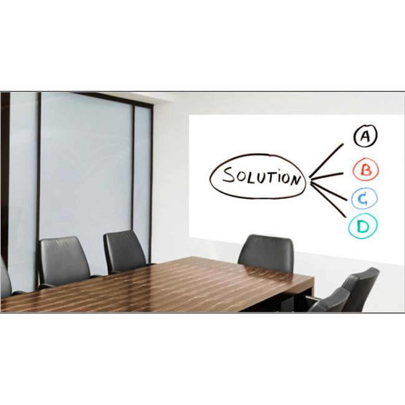 Whiteyboard 20004 Corporate Whiteboard Wall Whiteyboard Decal - Walmart.com