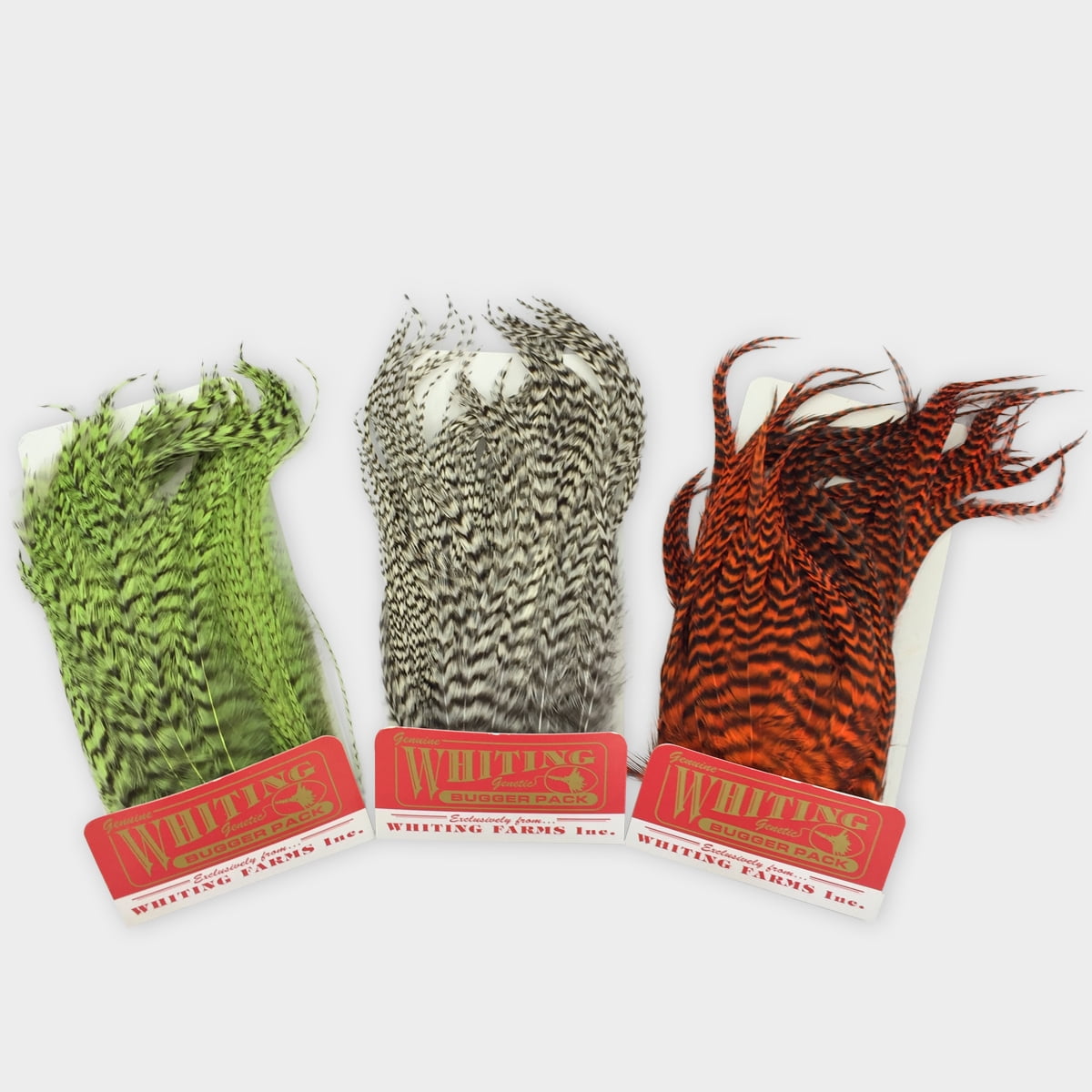 Whiting Farms Bugger Pack - Badger dyed Insect Green - Walmart.com