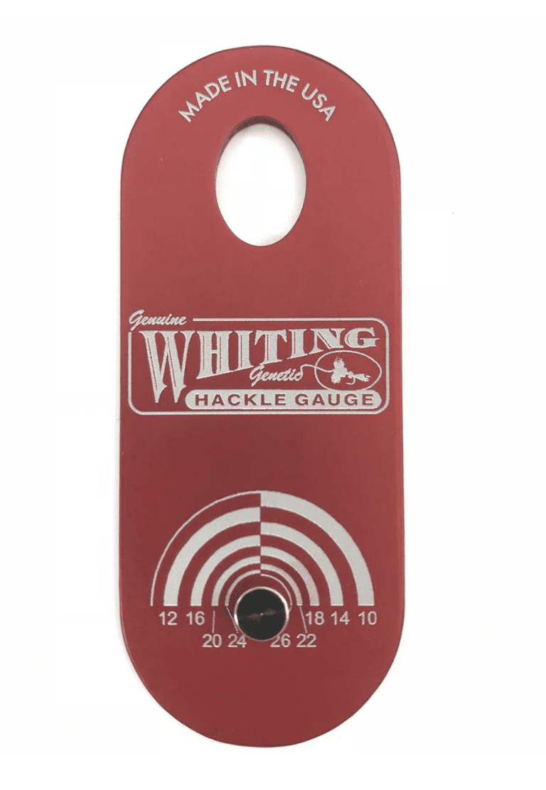 Whiting Farms W-100 Hackle Gauge - Ruby - Walmart.com