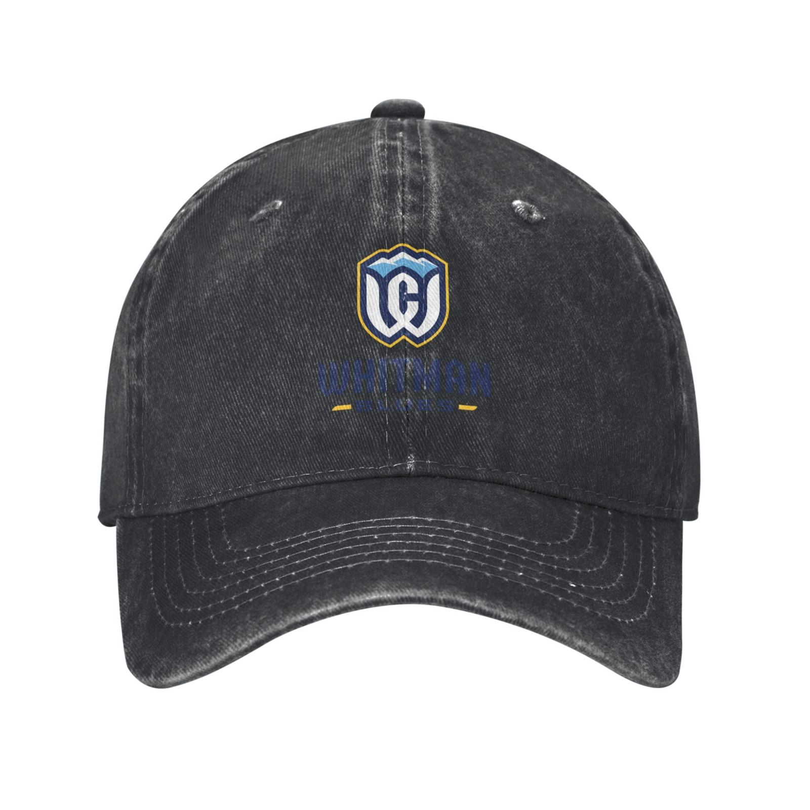 Whitman College Logo Classic Cowboy Hat Adjustable Baseball Cap Unisex ...