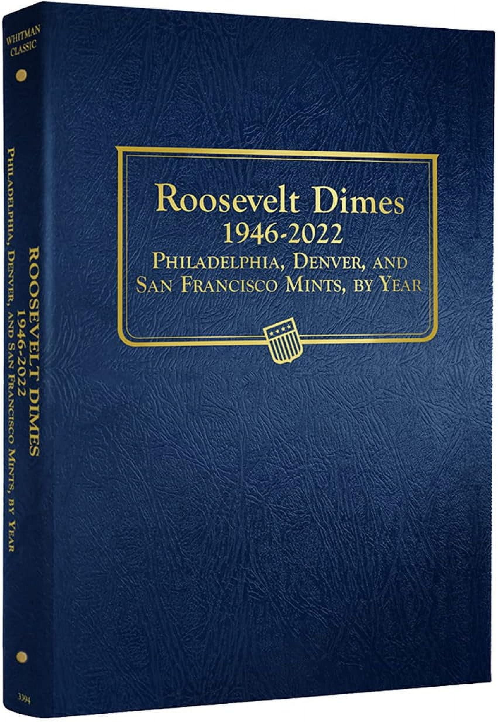 Whitman US Roosevelt Dime Coin Album 1946 - 2022 #3394 - Walmart.com