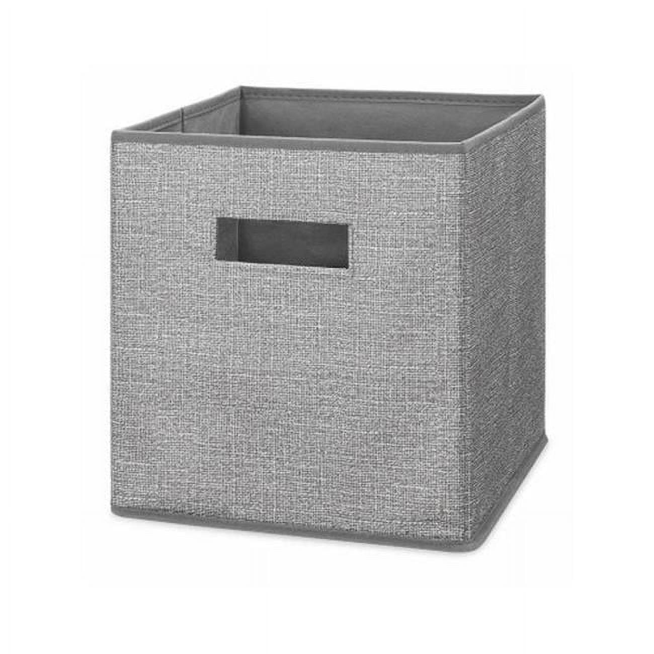 Whitmor 122044 Fabric Storage Cube, Gray - Walmart.com