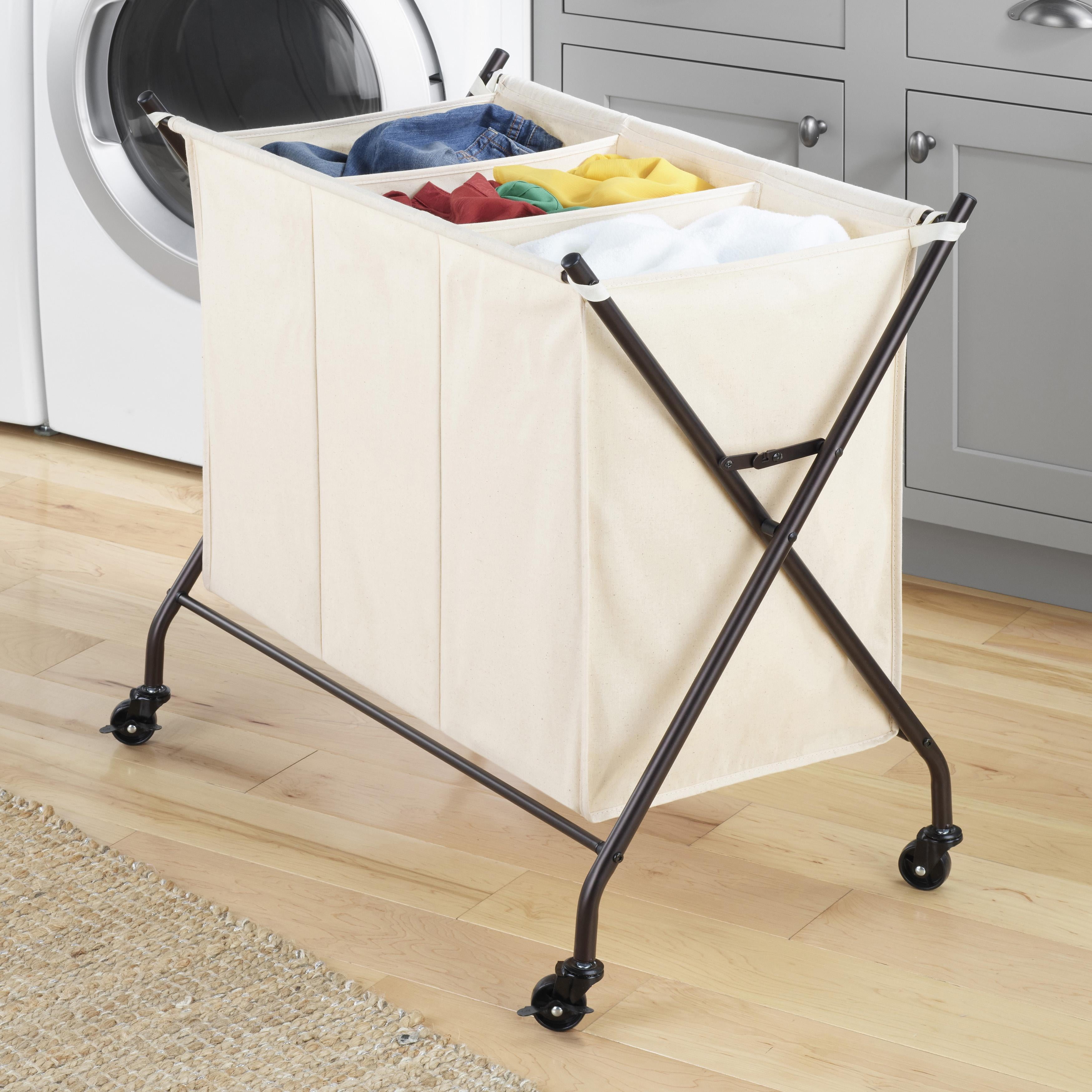 Whitmor 3-Section Laundry Sorter for Adult Use - Walmart.com