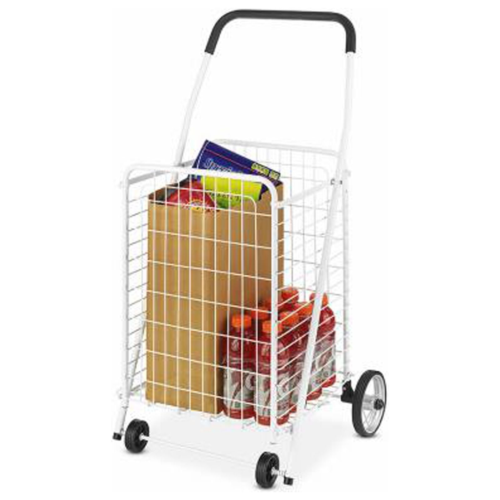 Whitmor 6023-8343 Large Utility Cart, White Steel Frame - Quantity 4 ...