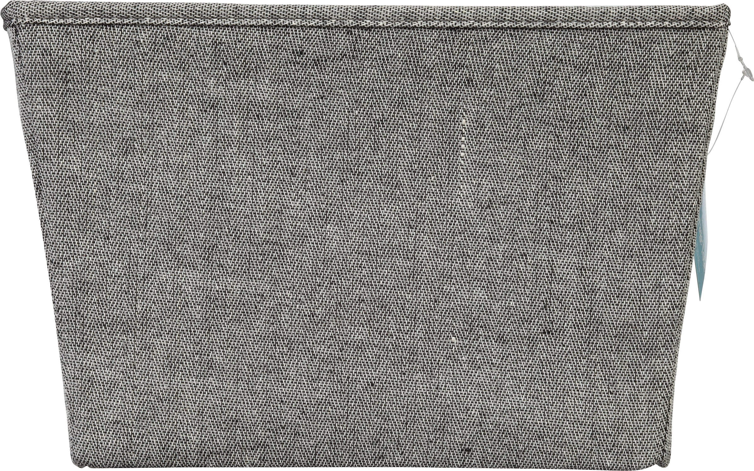 Whitmor 6982-1501 Fabric Storage Tote, Black Pattern, 12 x 10 x 8 In ...