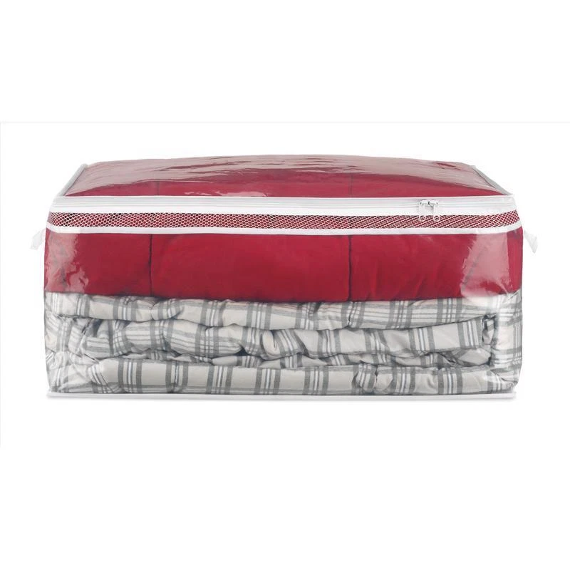 Whitmor Clear Flexible Zip Storage Tote - Walmart.com