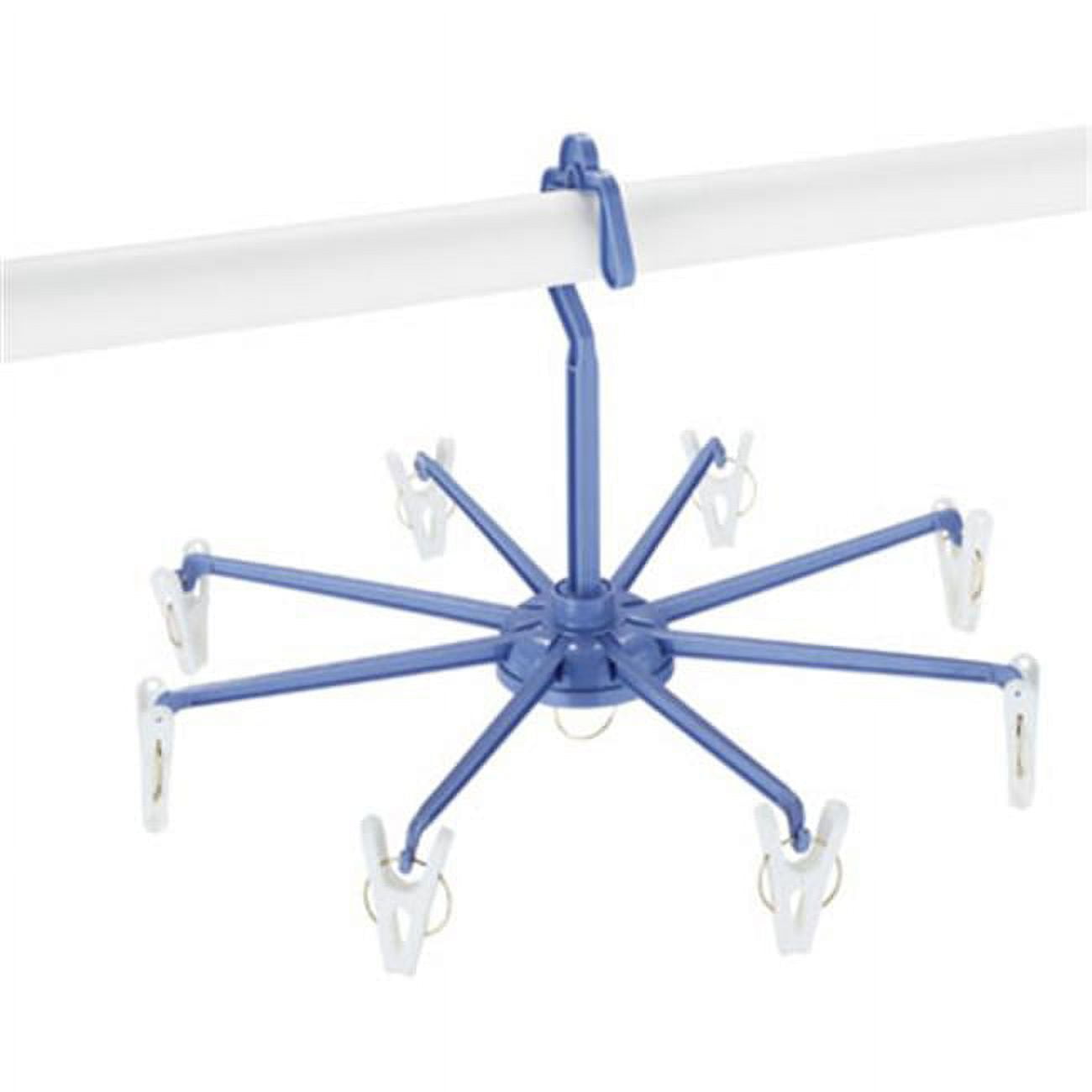 Whitmor Clip Drip Laundry Drying Hanger, 8 Clips, Swivel Hook ...