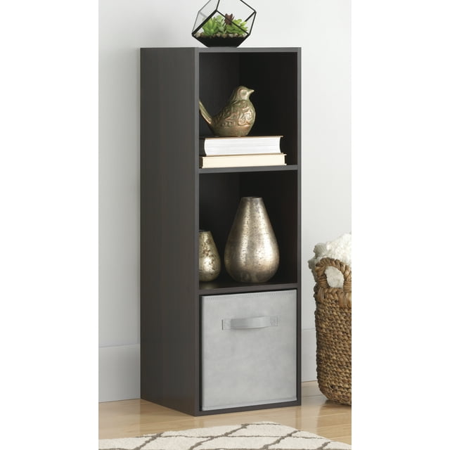Whitmor Cube Organizer 3-Section, Espresso, Adult Use - Walmart.com