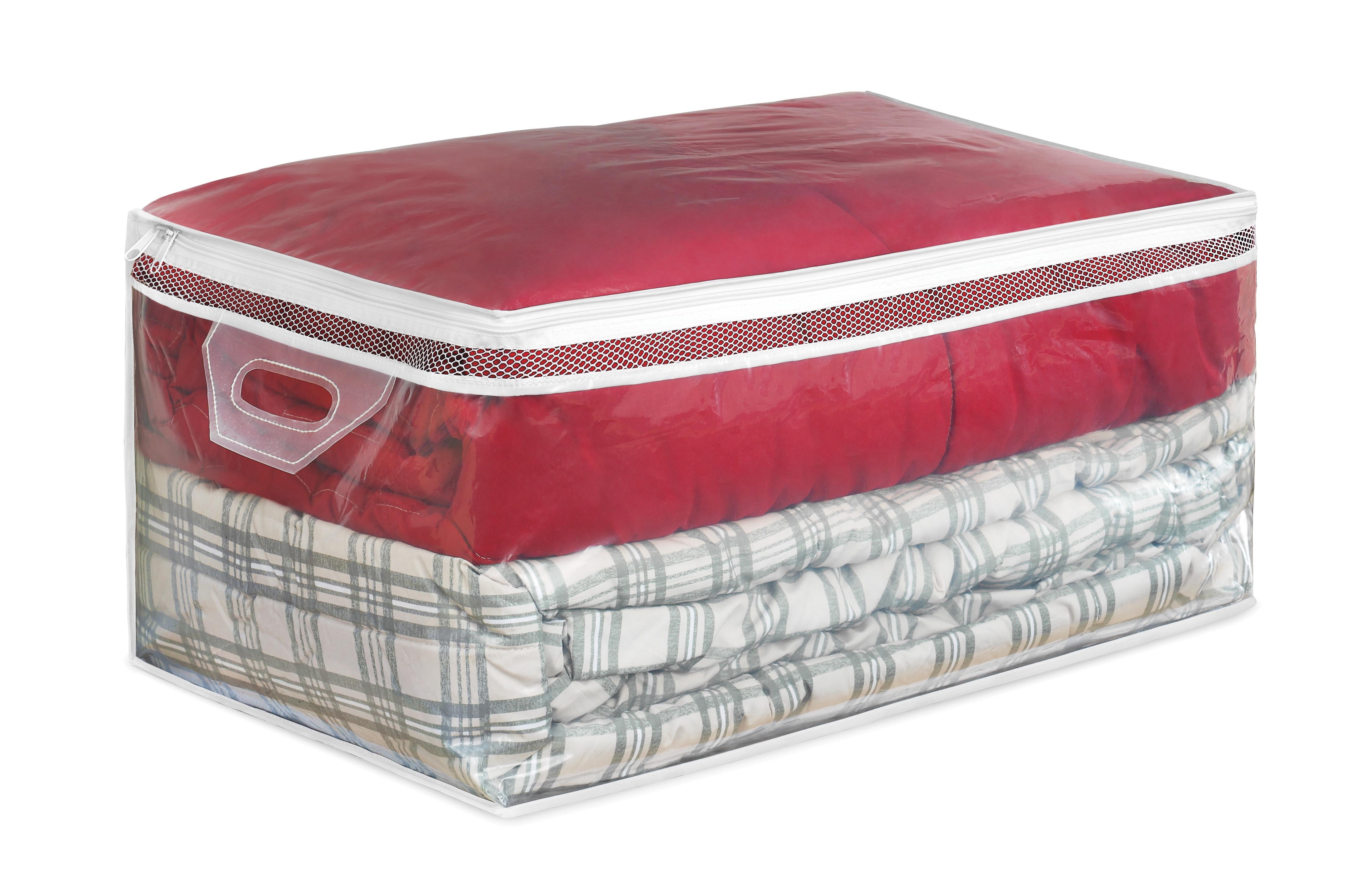 Whitmor Flexible Zip Closet Storage Tote - Jumbo - Clear - Adult ...