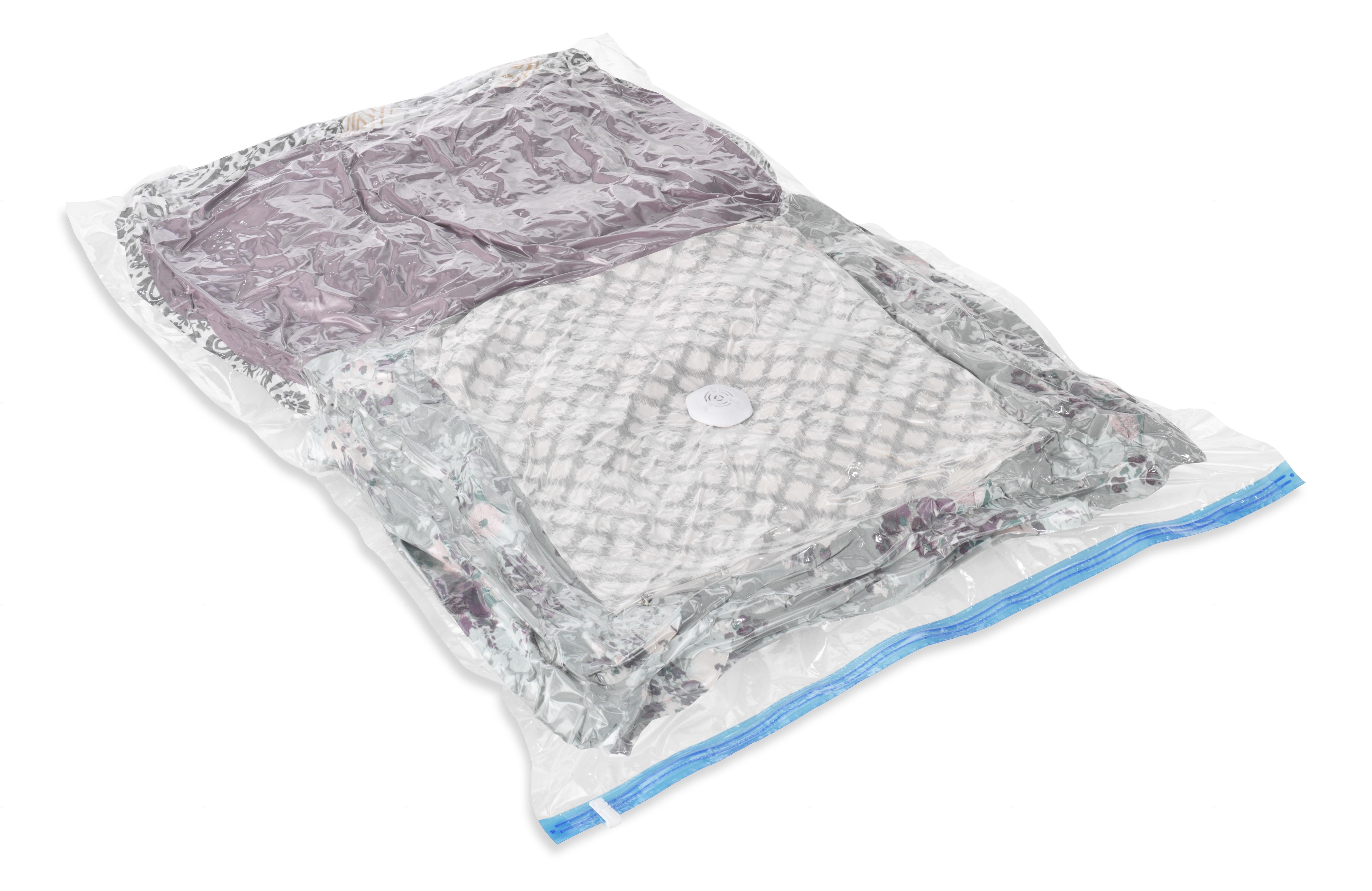 Whitmor Spacemaker Clear Closet Vacuum Bag Set of 3 - Walmart.com