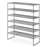 Whitmor Spacemaker Storage Rack 6-Tier Shelving, Gunmetal Gray ...